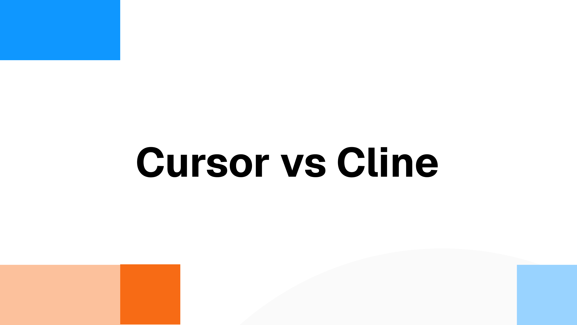 Cursor vs Cline: Know the Differences and Choose the Right AI Coding ...
